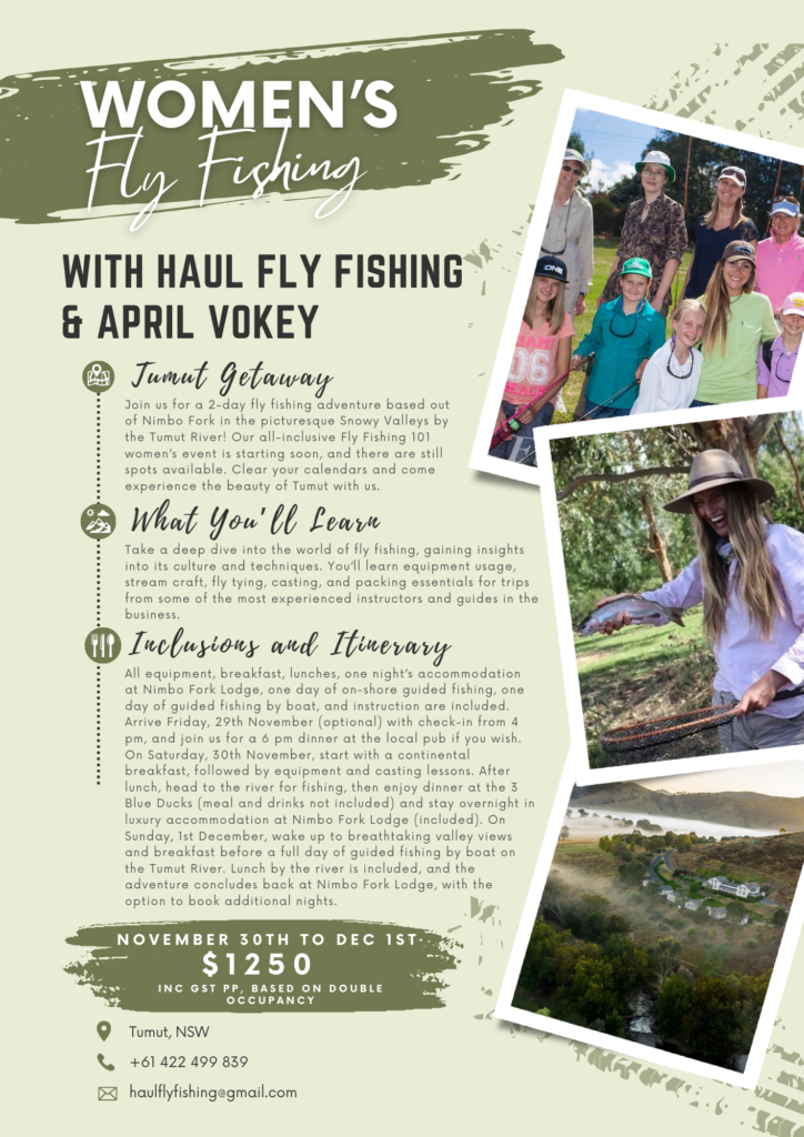 Women's Intro to Fly Fishing in Tumut, NSW - Book Today! - April Vokey